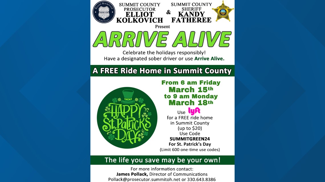 Summit County 'Arrive Alive' program returns | wkyc.com