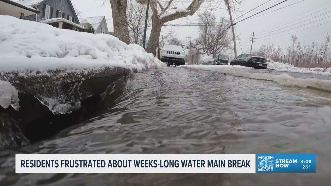 Residents frustrated about weeks-long water main break | wkyc.com