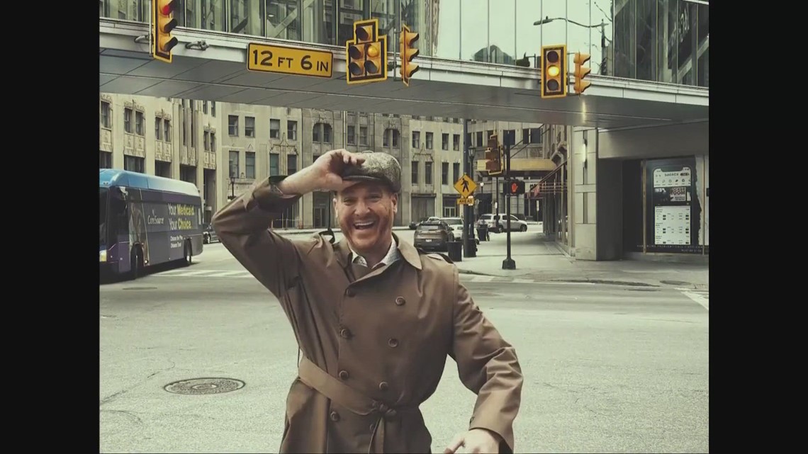 Mike Polk Jr. reenacts Mary Tyler Moore opening in honor of documentary ...