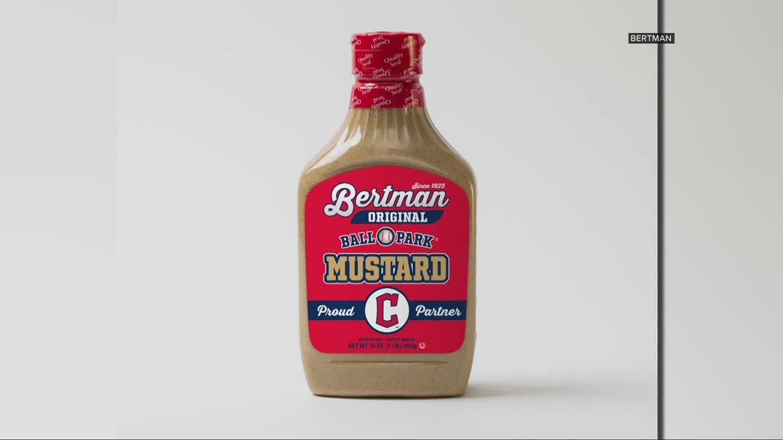 See the redesigned Bertman ballpark mustard for Cleveland Guardians ...