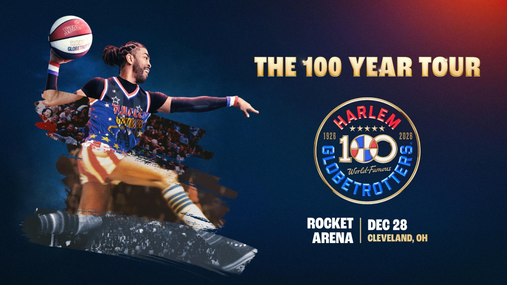 Harlem Globetrotters to bring 100 Year Tour to Cleveland’s Rocket Arena ...