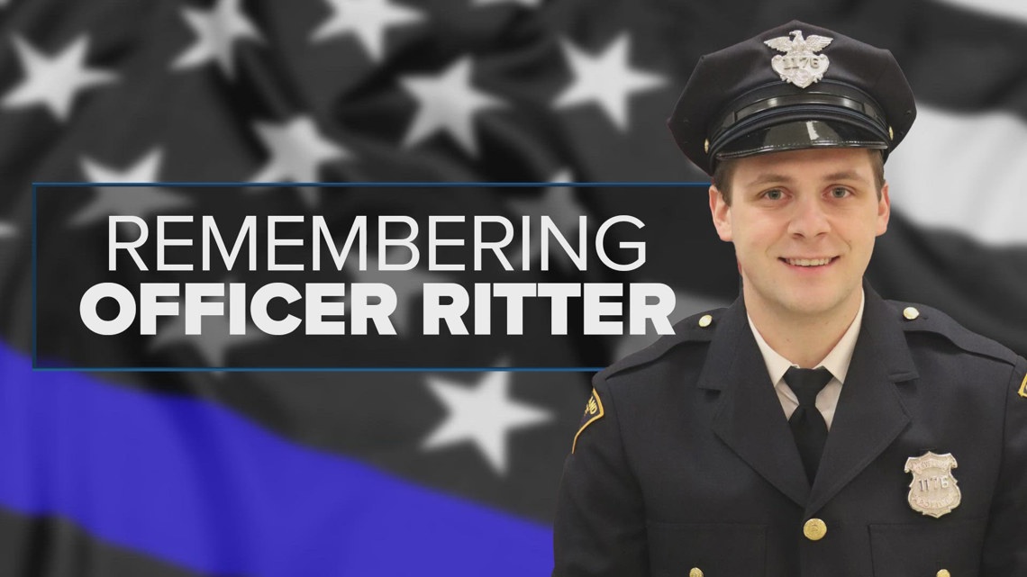 Funeral details for Cleveland police officer Jamieson Ritter | wkyc.com