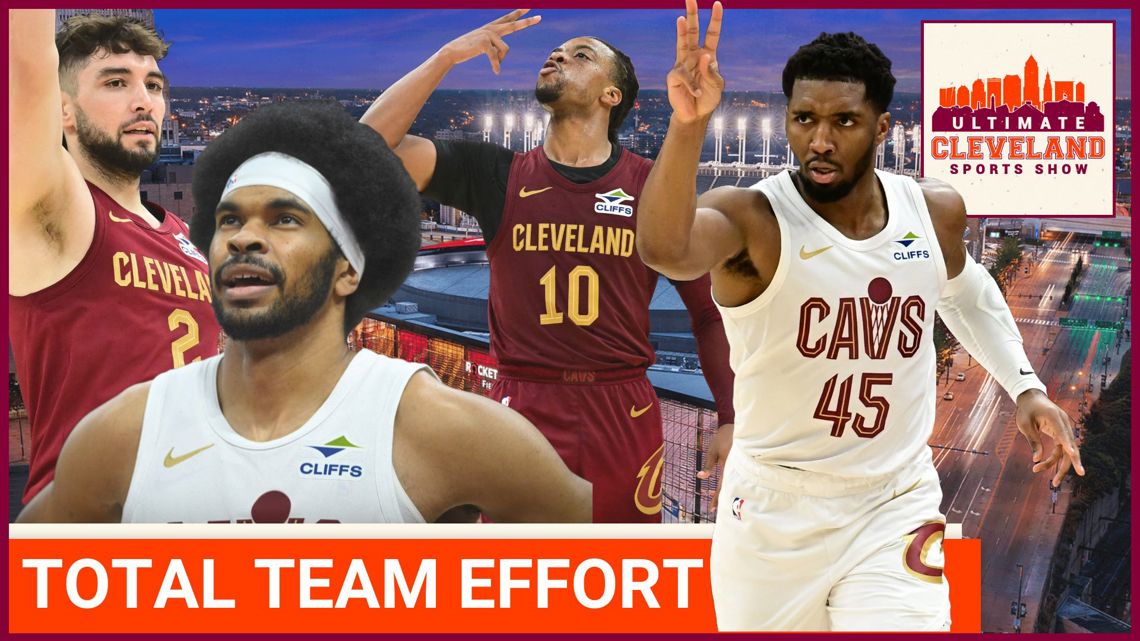 Donovan Mitchell, Jarrett Allen & Ty Jerome lead the Cleveland ...