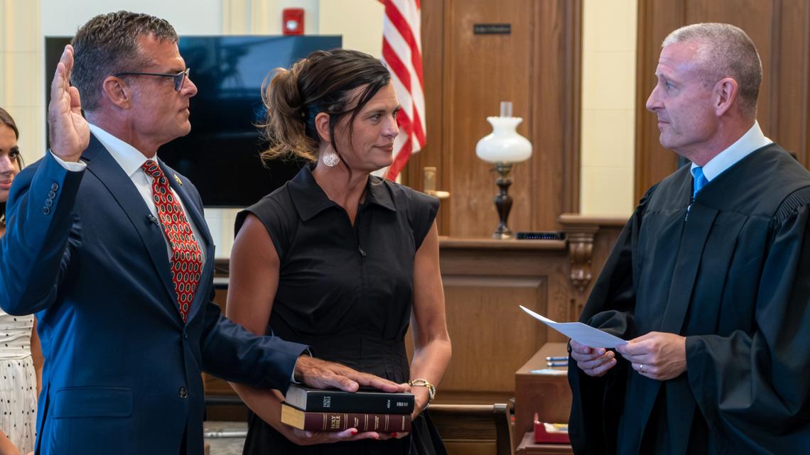 Andy Wilson sworn in as Ohio attorney general following Dave Yost's ...