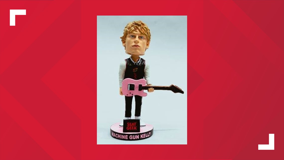 When is the Cleveland Cavs' Machine Gun Kelly bobblehead night? | wkyc.com
