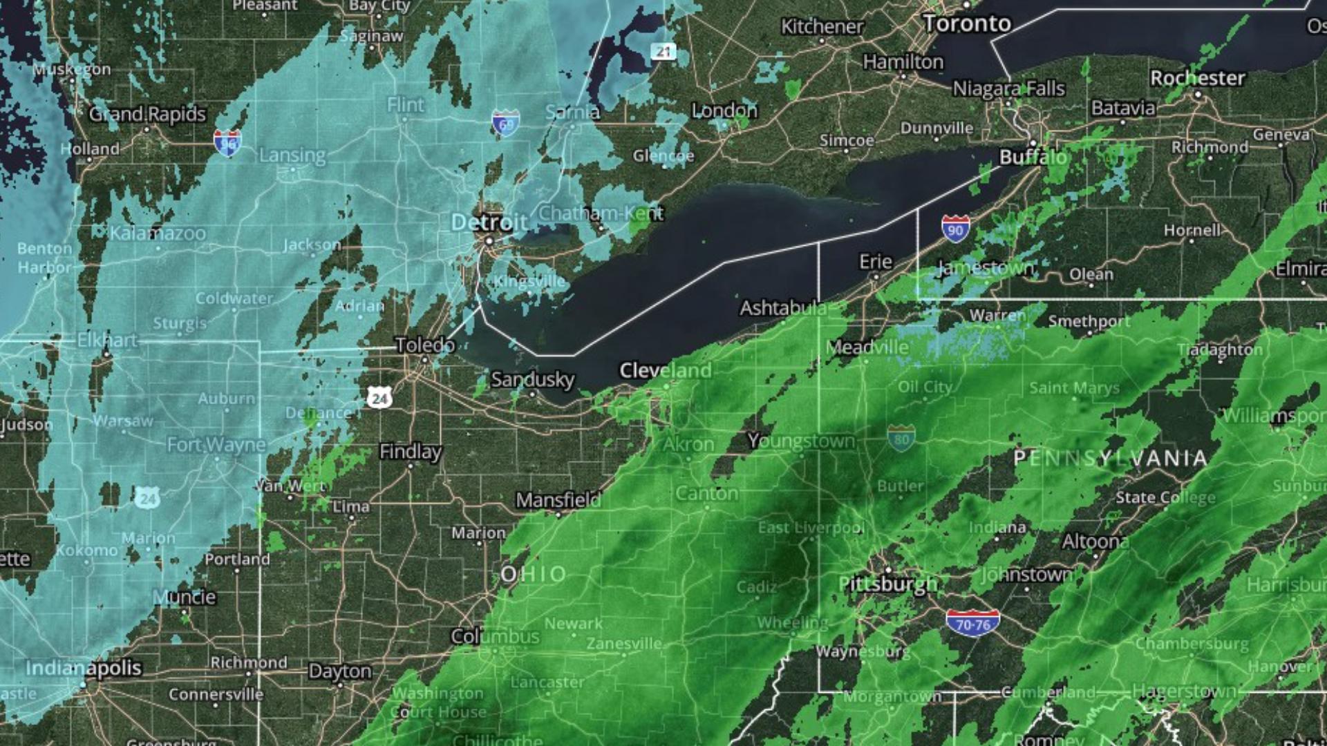 LIVE UPDATES | Tracking accumulating snow in Northeast Ohio: Updates on ...