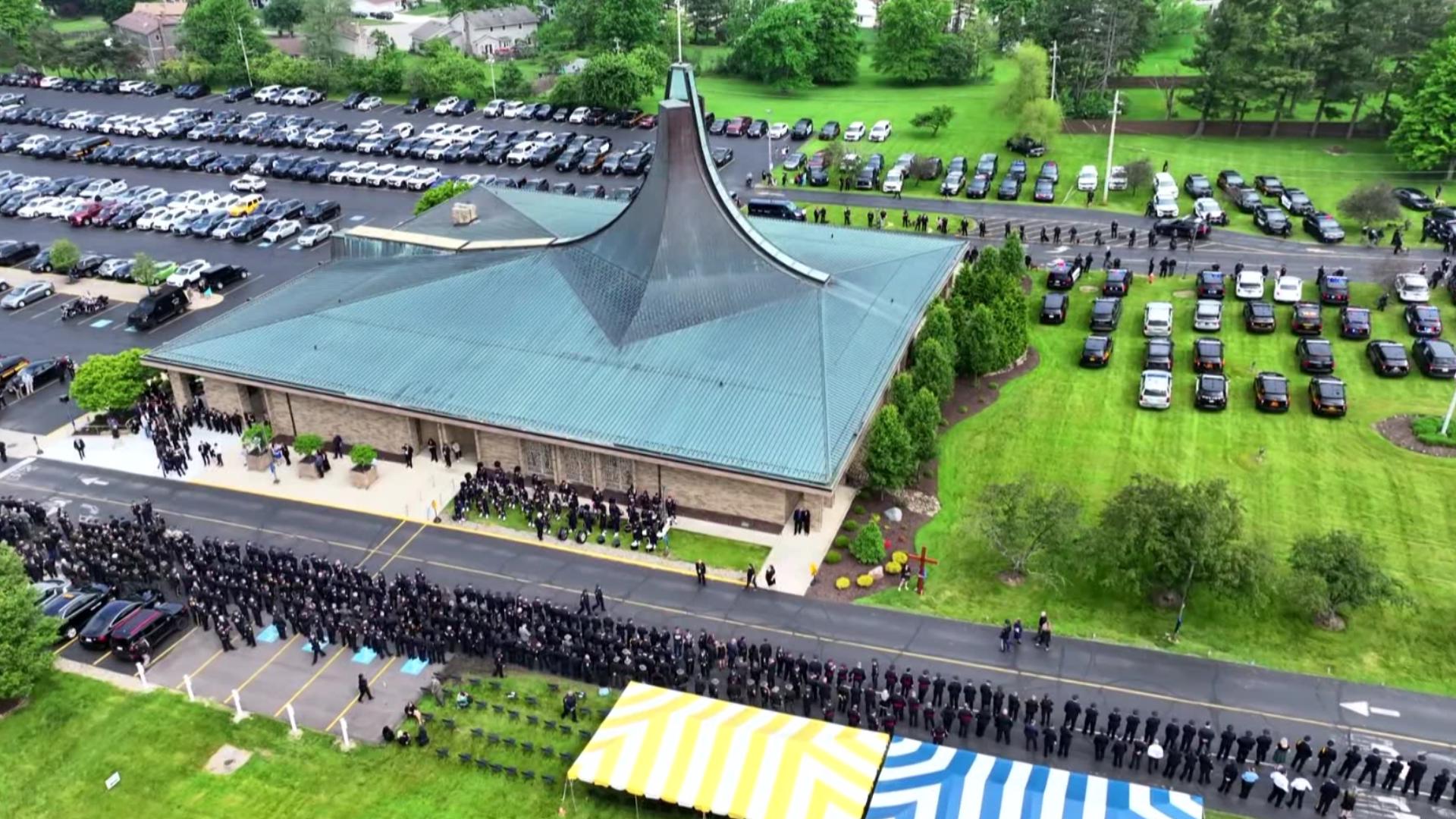 Live coverage of funeral for Euclid police officer Jacob Derbin | wkyc.com