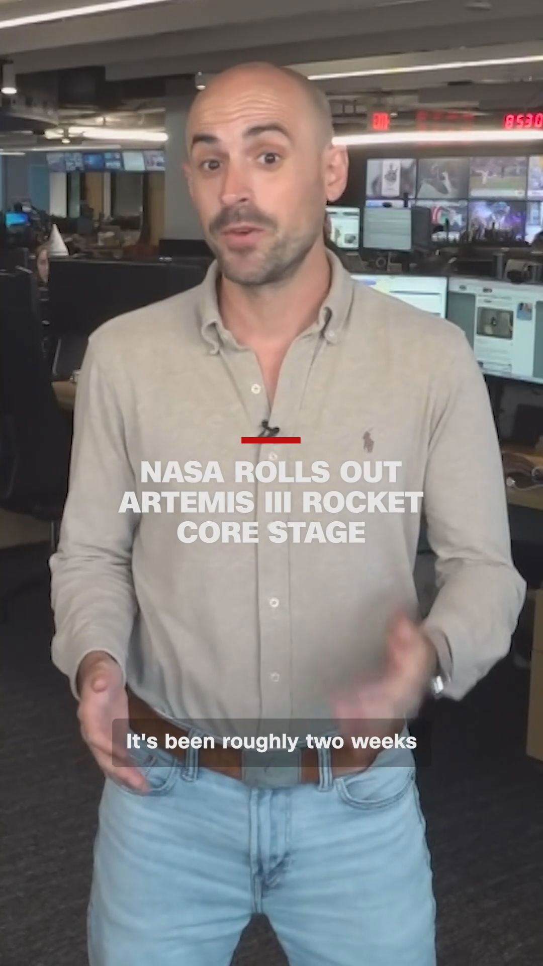 NASA rolls out Artemis III moon rocket core stage to gear up 2027 ...