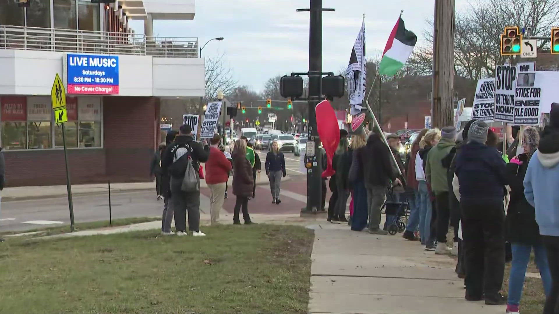 Protests underway in Northeast Ohio after fatal shooting of Minnesota ...