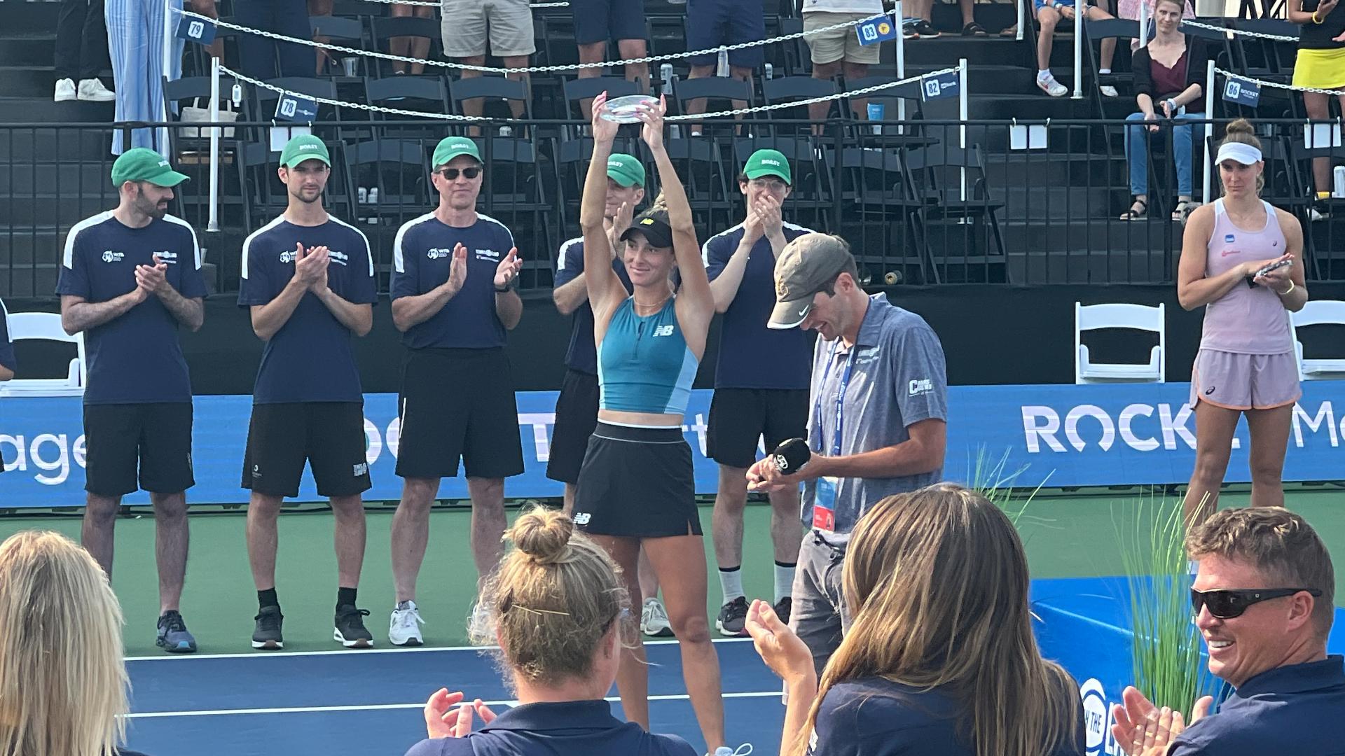 PHOTOS: Tennis in the Land crowns first-time WTA champion in Cleveland ...