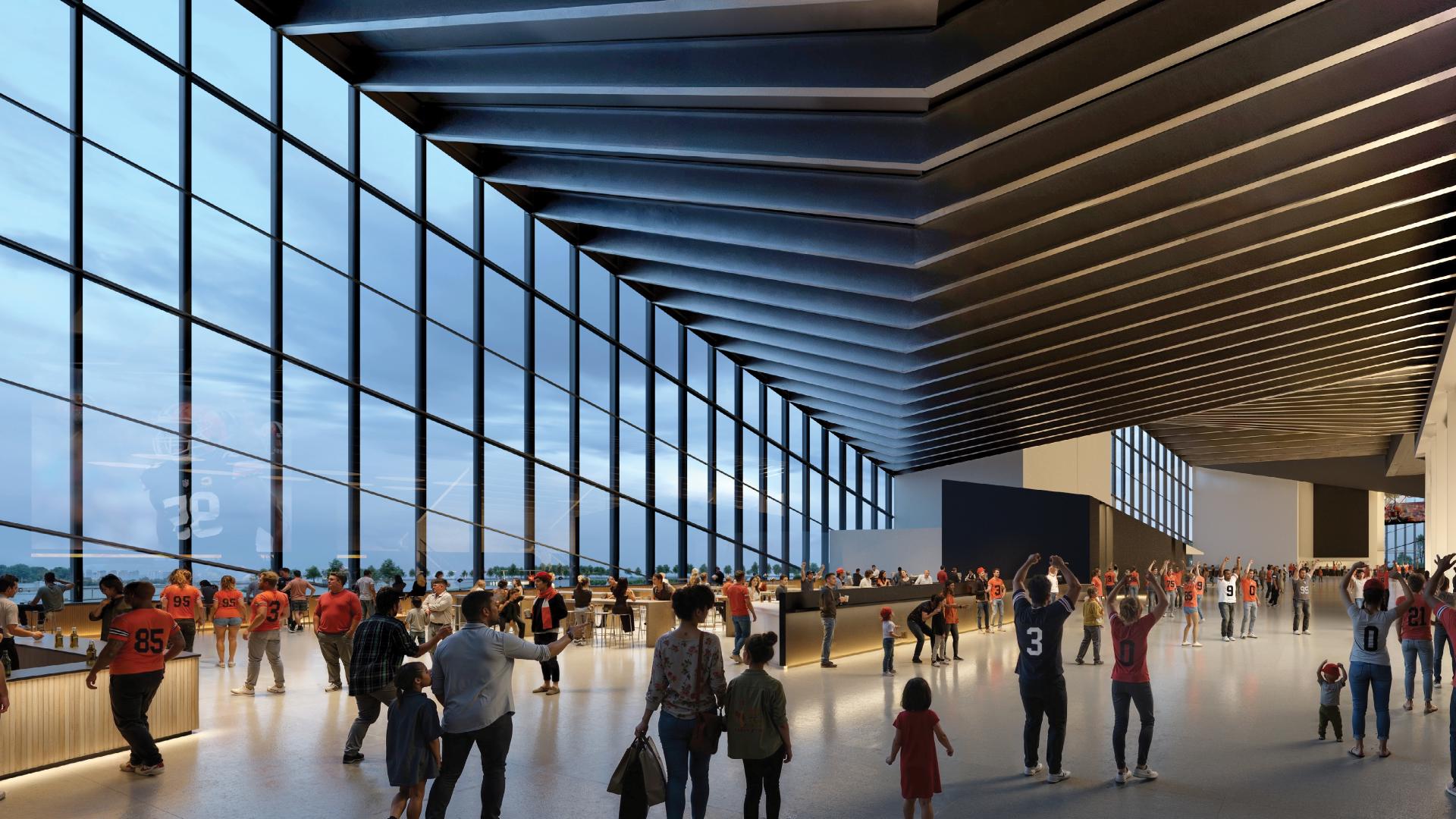 New renderings of Cleveland Browns stadium in Brook Park released as ...