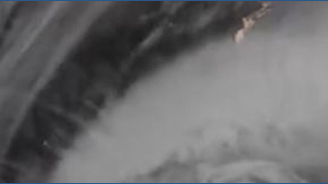 Typhoon Jangmi traveling in the Philippine Sea near Okinawa and Taiwan ...