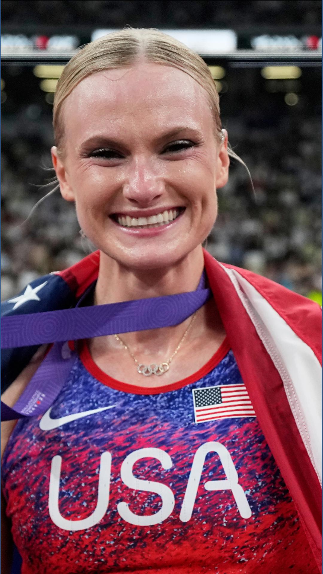 Olmsted Falls native Katie Moon wins third straight world pole vault ...