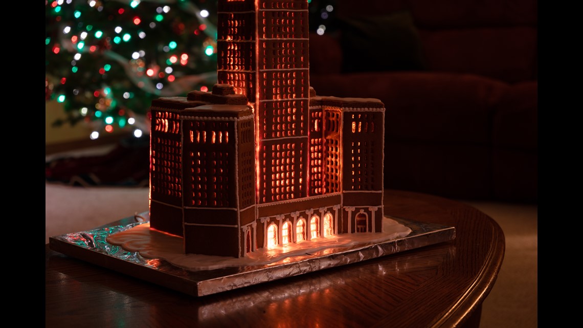 Cleveland resident creates gingerbread Terminal Tower | wkyc.com