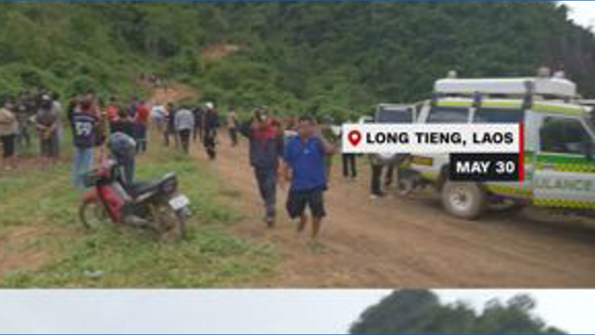 CNN on scene as rescued Laos villagers load ambulance | wkyc.com