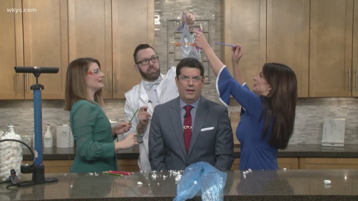 Mr. Science Jason Lindsey shares cool experiments you can try with your ...