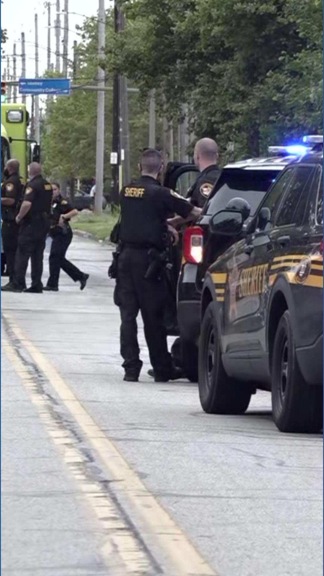 Officer, suspect hospitalized in Cleveland shooting exchange | wkyc.com