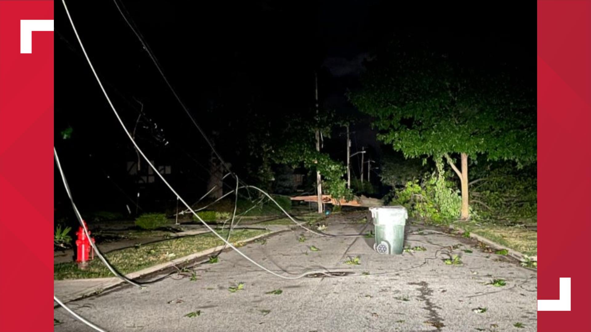 Severe storms leave tens of thousands without power in NE Ohio | wkyc.com