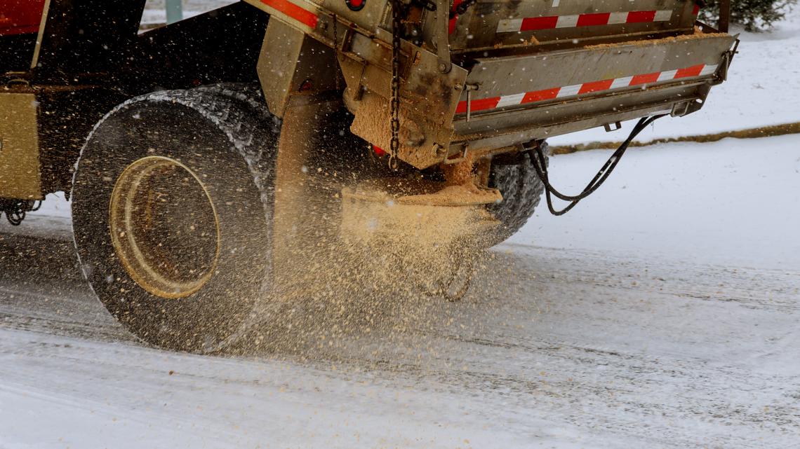 City of Stow stops salting residential roads amid road salt shortage ...