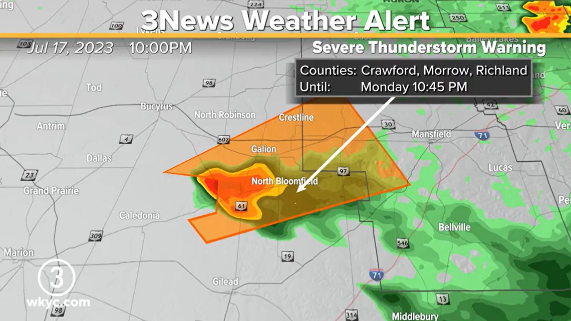 Severe Thunderstorm Warning