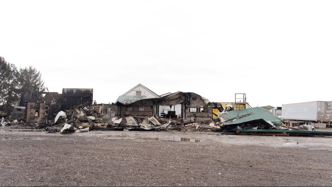 Farmer Jones Farm Market barn in Huron destroyed by fire | wkyc.com