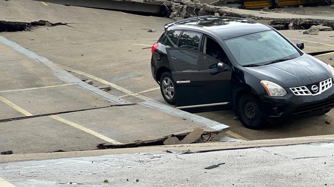 Parking garage collapses at Shoregate Towers in Willowick | wkyc.com