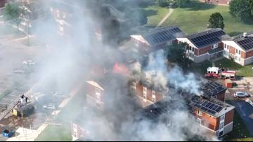 Cleveland apartment explosion, fire send several to hospital | wkyc.com