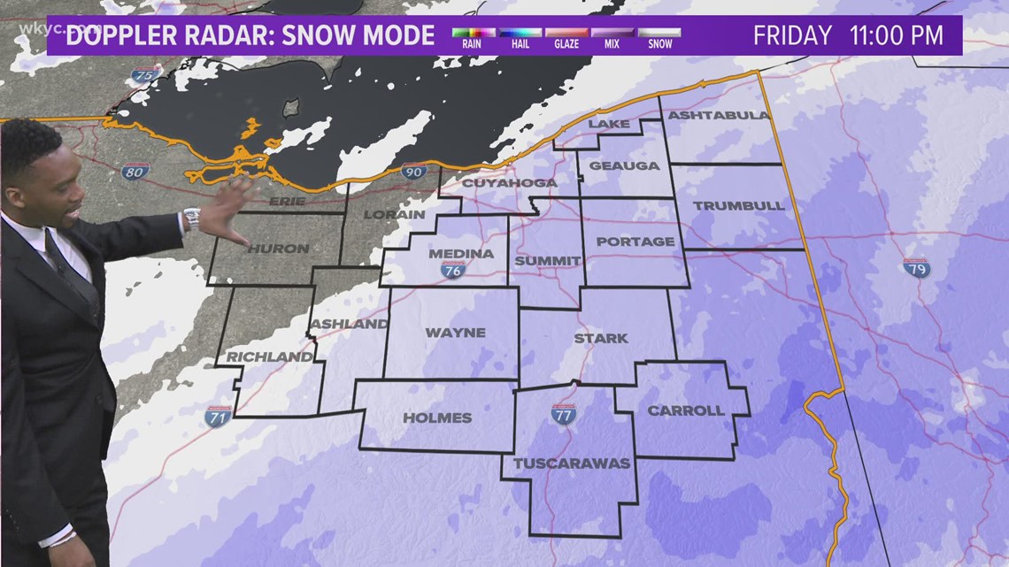 Cleveland weather forecast: Winter Weather Advisory in place for parts ...