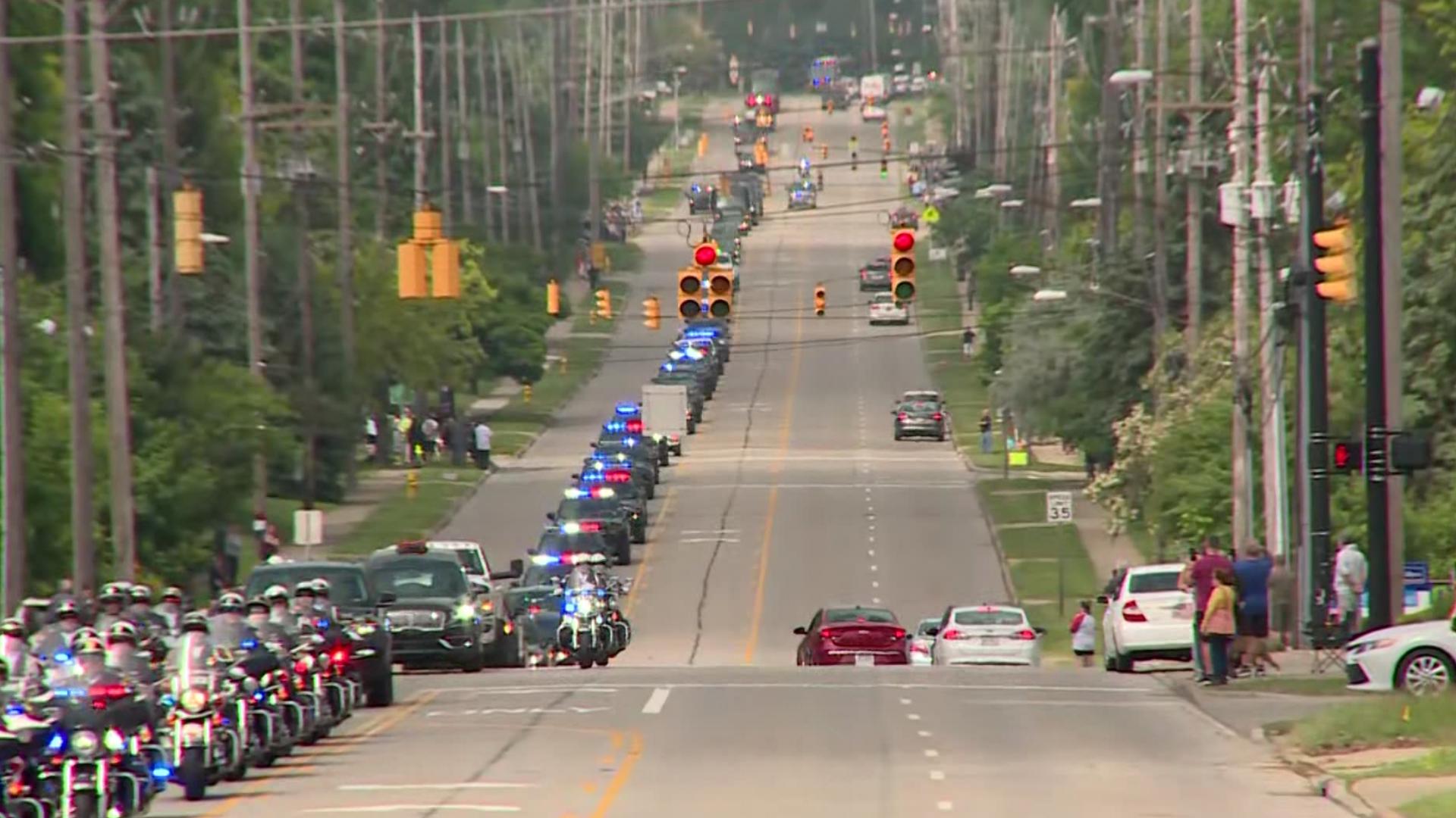 Live coverage of funeral for Euclid police officer Jacob Derbin | wkyc.com