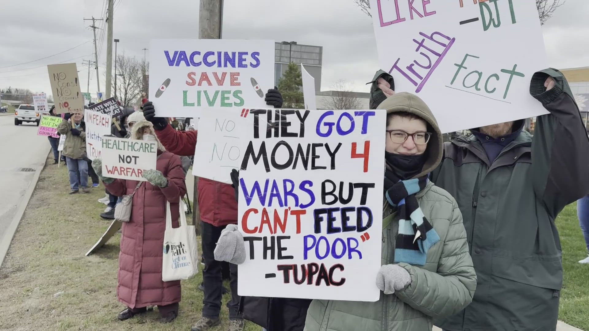 Video of 'No Kings' protests held in Ohio: Rallies in Cleveland, Akron ...