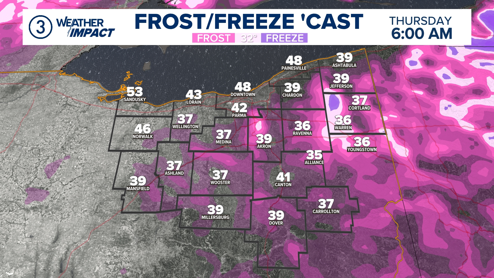 Weather Blog | First frost of the season setting up | wkyc.com