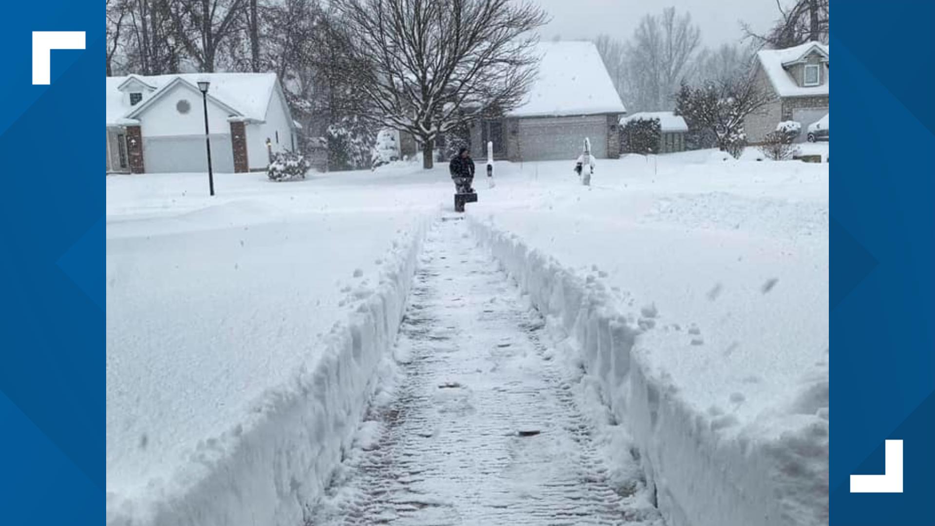 Viewer photos: Heavy lake effect snow in Northeast Ohio | wkyc.com