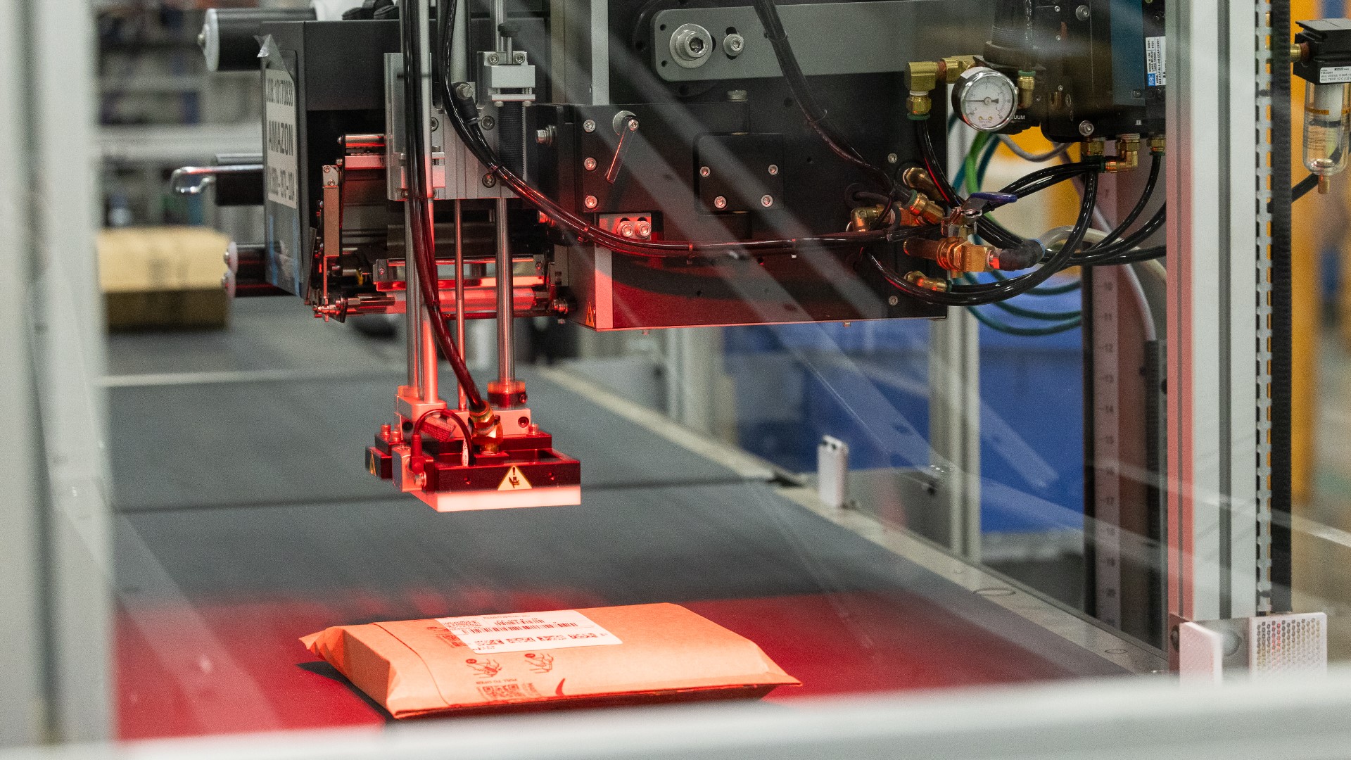 Amazon's Euclid facility goes from plastic to paper packaging | wkyc.com