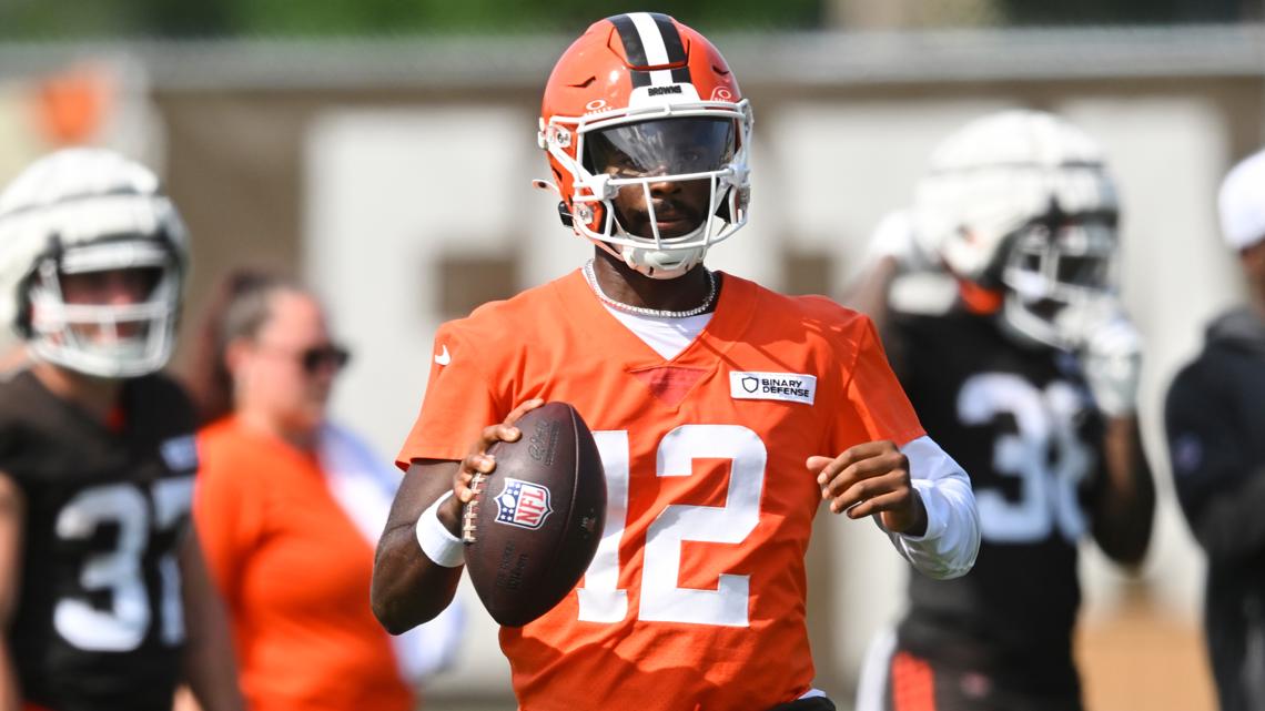 Browns rookie Shedeur Sanders will start Friday’s game against Panthers ...
