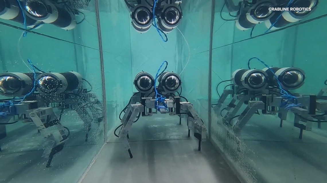 CrabLine Robotics' innovative crab-like robots gain attention at CES ...