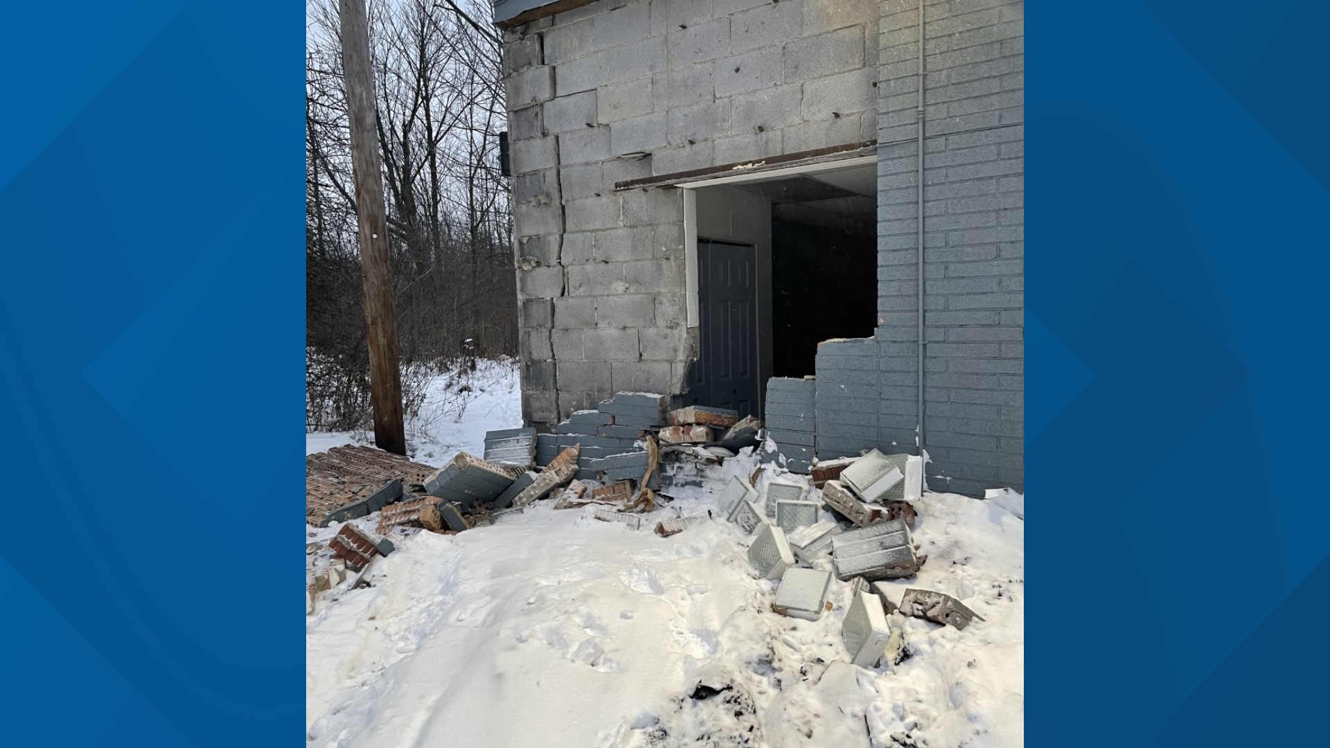 Pictures: Car crashes into Garfield Heights church | wkyc.com