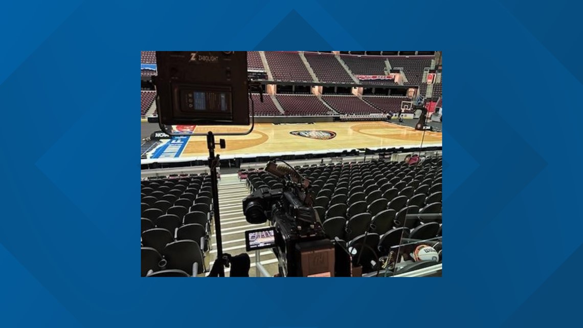 NCAA Women's Final Four court first look | wkyc.com