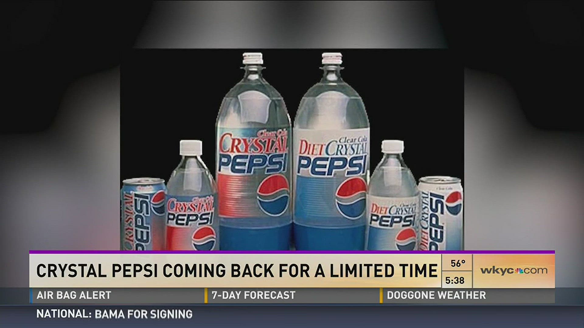 Crystal Pepsi is coming back | wkyc.com