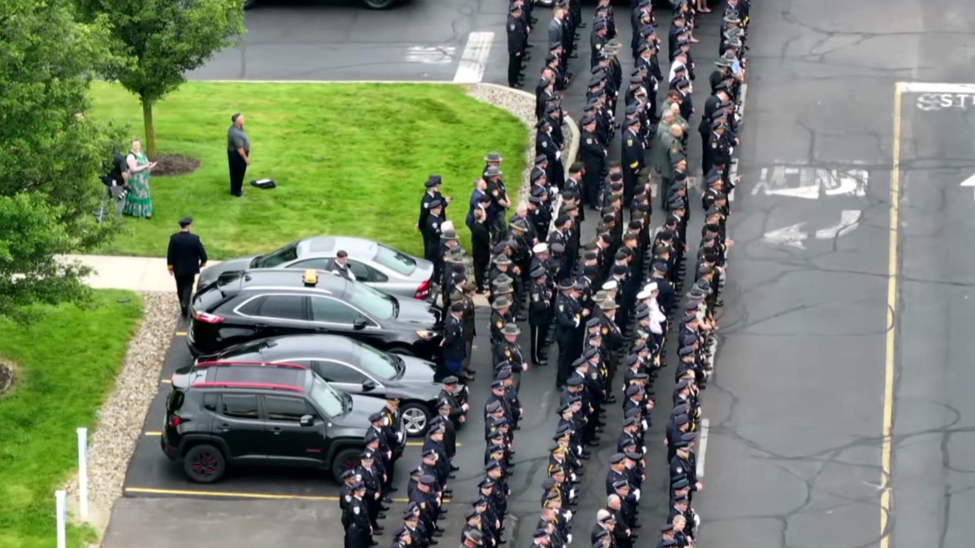 Live coverage of funeral for Euclid police officer Jacob Derbin | wkyc.com