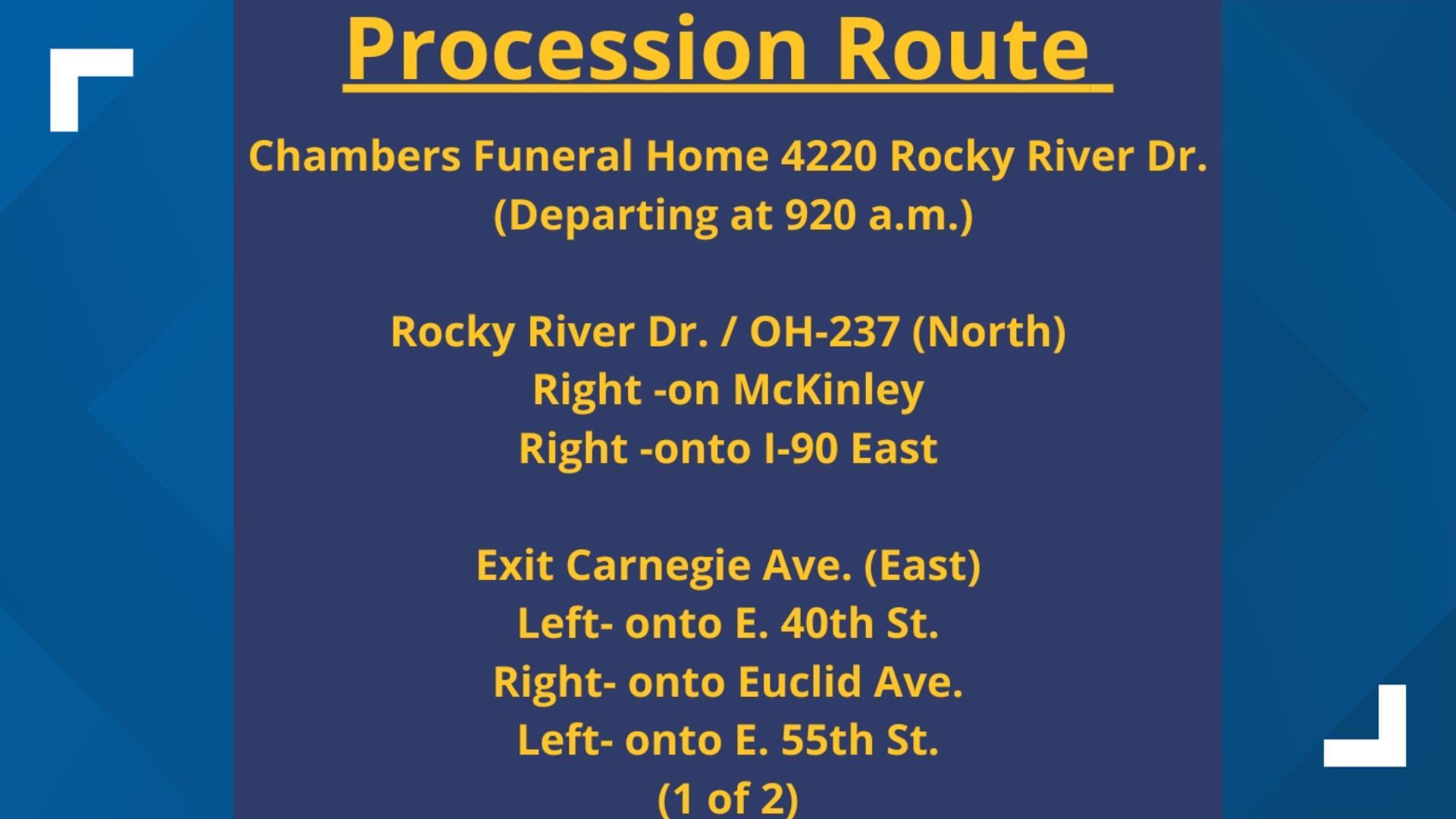 Memorial service for Cleveland police officer Jamieson Ritter | wkyc.com