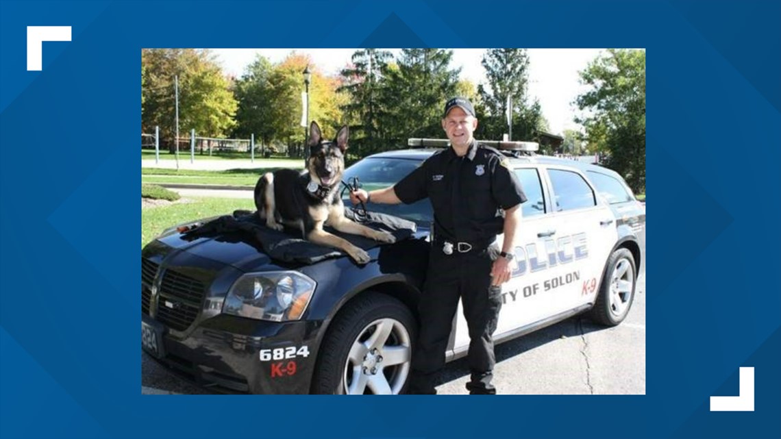 Former Solon Police Department K9 Stryker dies | wkyc.com