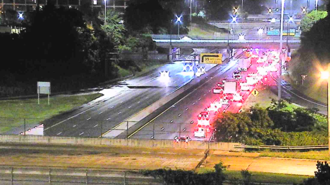 Portion of I-90 east closed following crash at Dead Man's Curve | wkyc.com