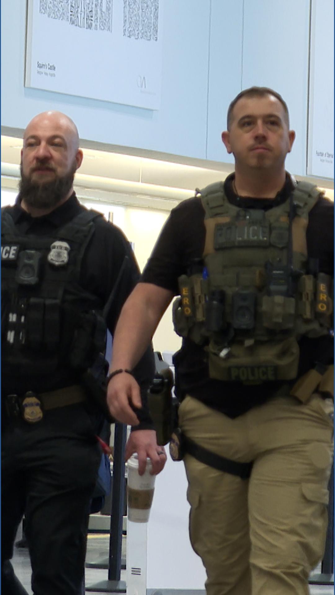 ICE agents assisting TSA operations at Cleveland Hopkins International ...
