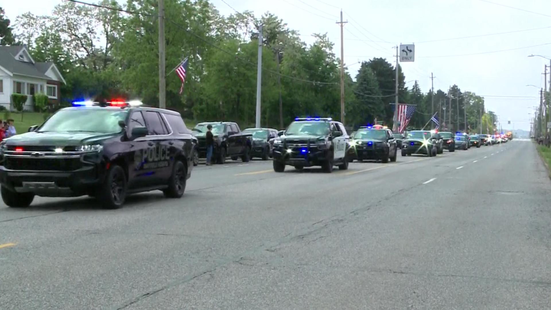 Live coverage of funeral for Euclid police officer Jacob Derbin | wkyc.com