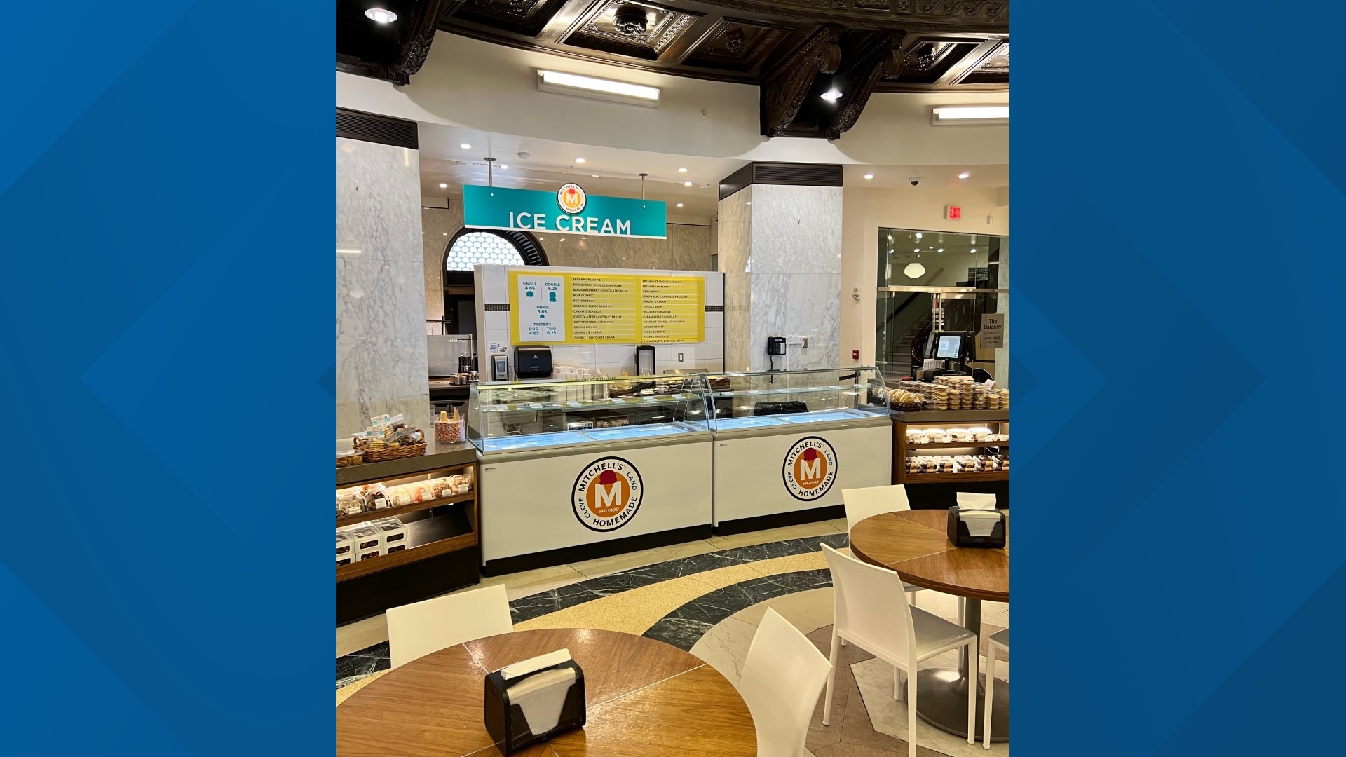 Heinen's opens brand new Mitchell's Ice Cream shop in Cleveland | wkyc.com