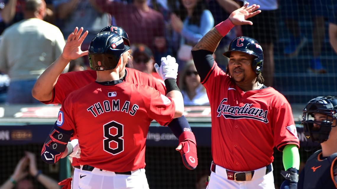 LISTEN: Tom Hamilton calls Lane Thomas' ALDS homer for Guardians | wkyc.com