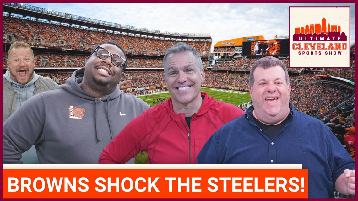 The Cleveland Browns beat Pittsburgh Steelers on LAST SECOND FIELD GOAL ...