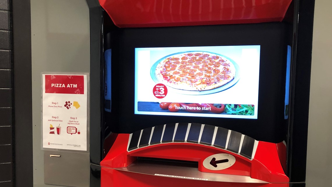 Ohio State unveils 'Pizza ATM' machine on campus | wkyc.com