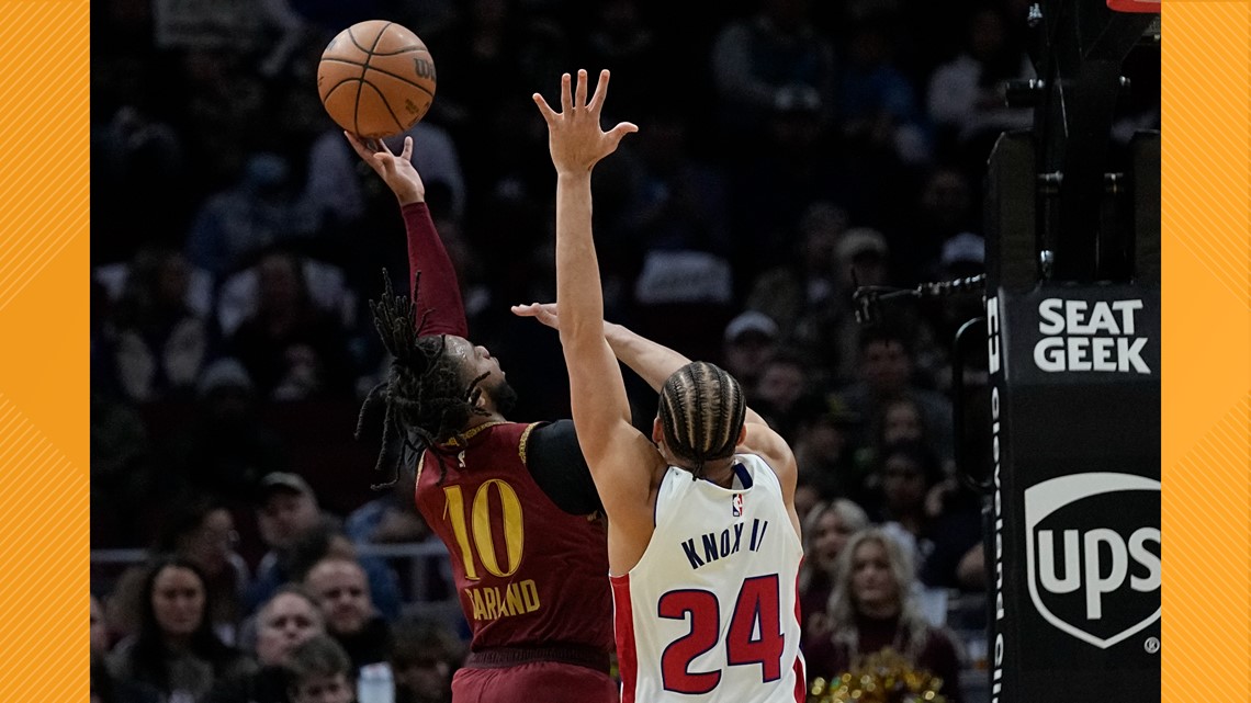 Darius Garland scores 28 points, Cavaliers beat Pistons 108-100 | wkyc.com
