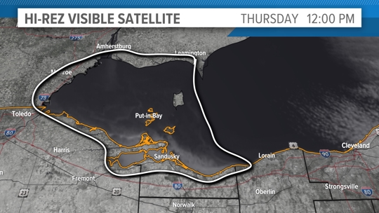 Lake Erie is freezing up: The science behind the process | wkyc.com